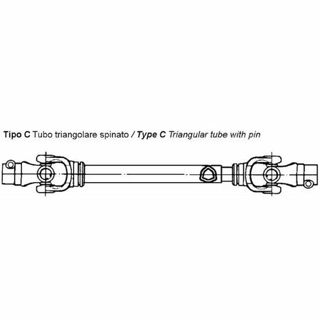 NEW - PTO SHAFT CAT 1 X 1000MM – AMA Oceania